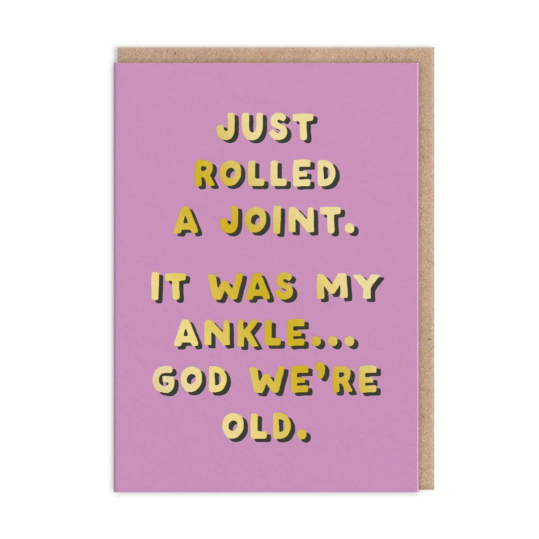 Rolled A Joint Card – Happydashery