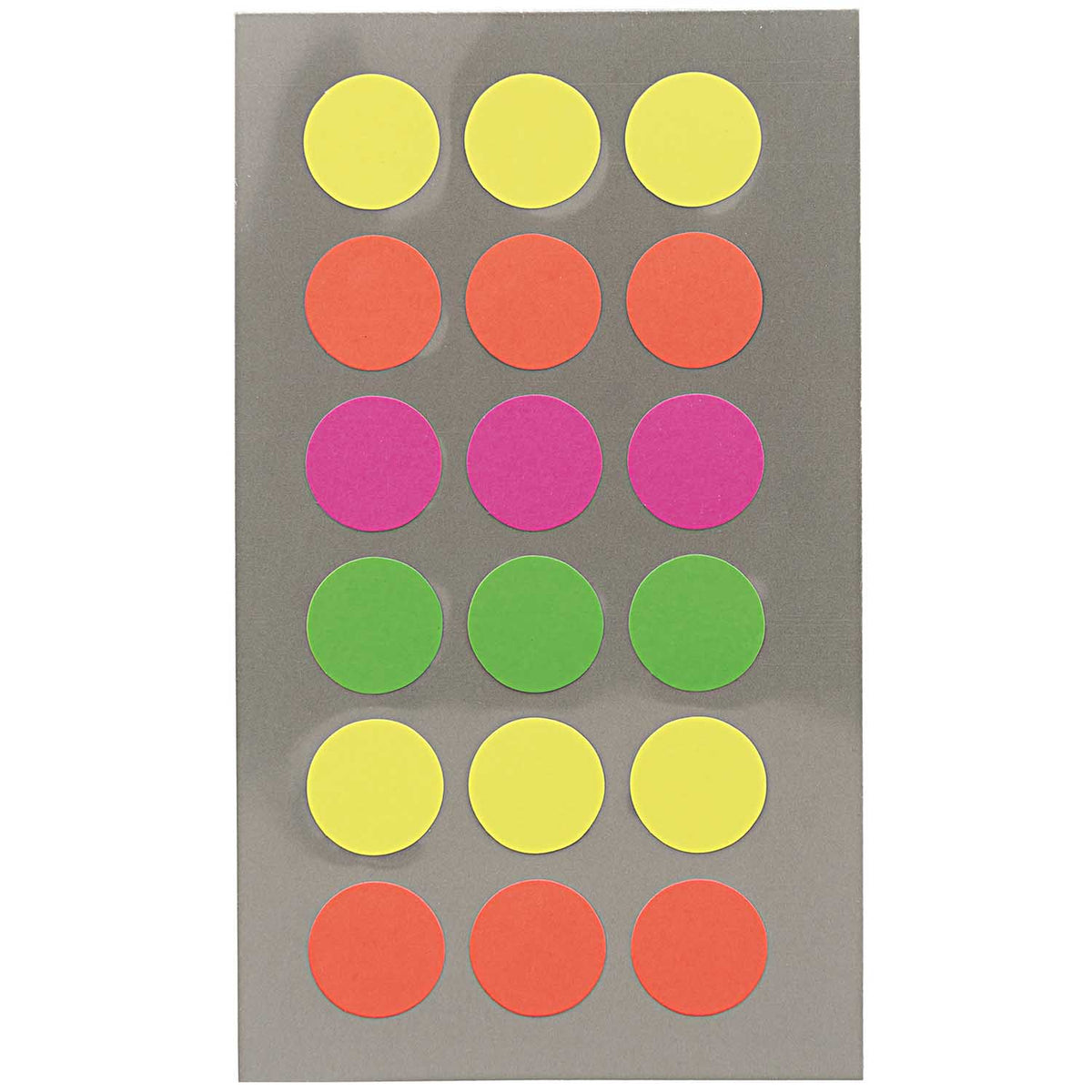 Neon Dot Stickers – Happydashery