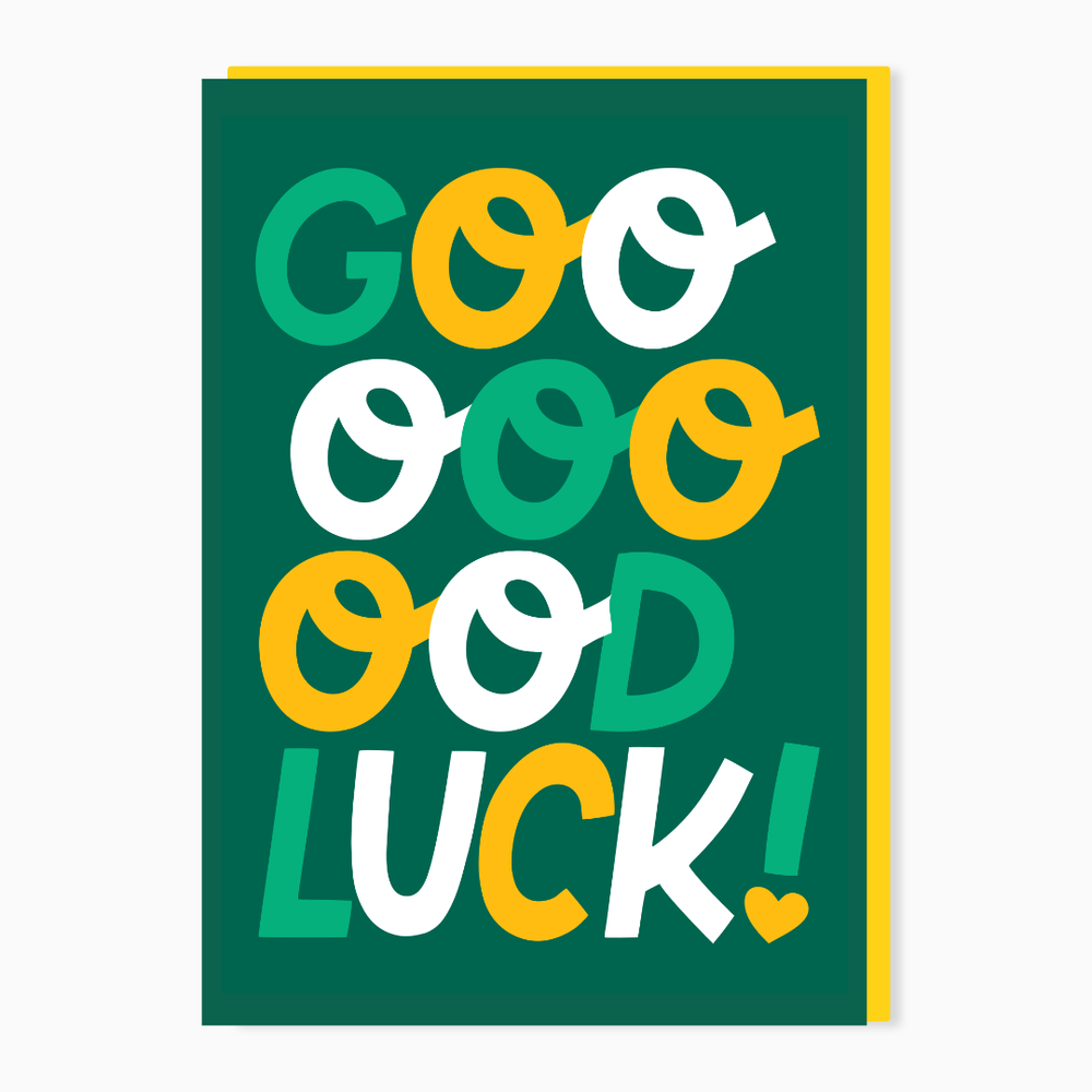Good Luck Card – Happydashery