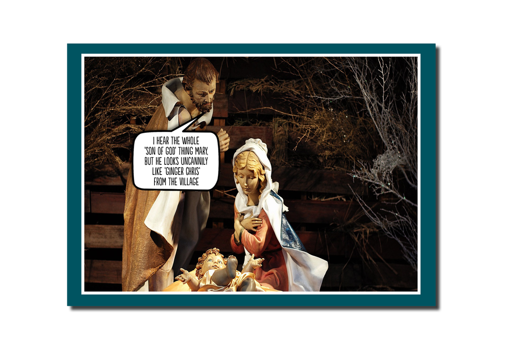 Ginger Chris Naughtivity Xmas Card – Happydashery