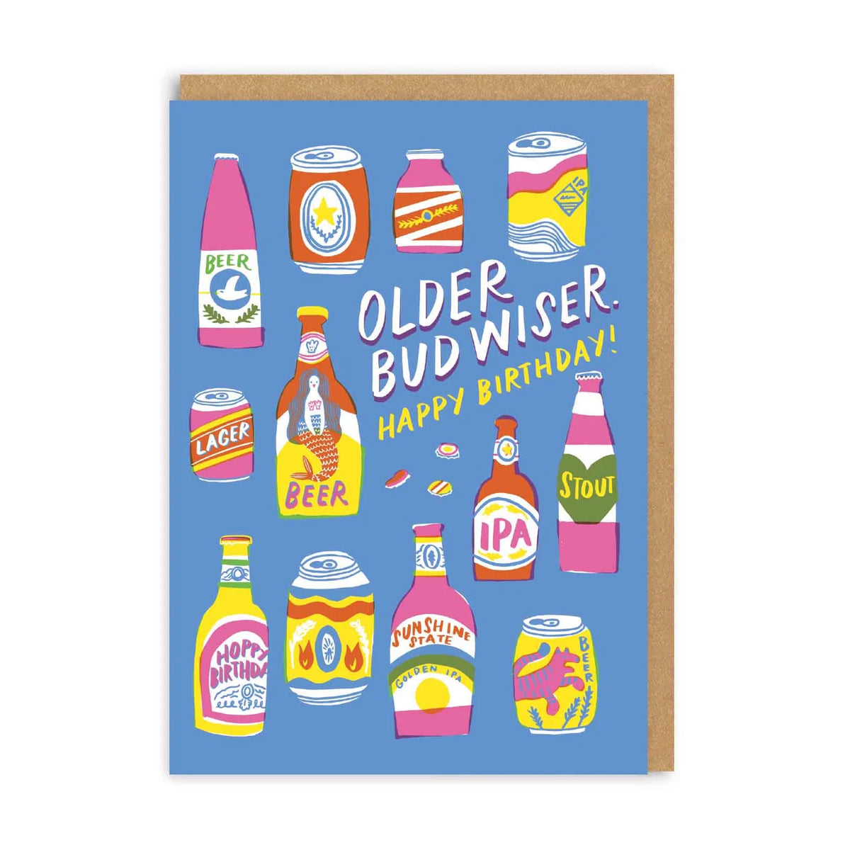 Older Bud Wiser Card – Happydashery