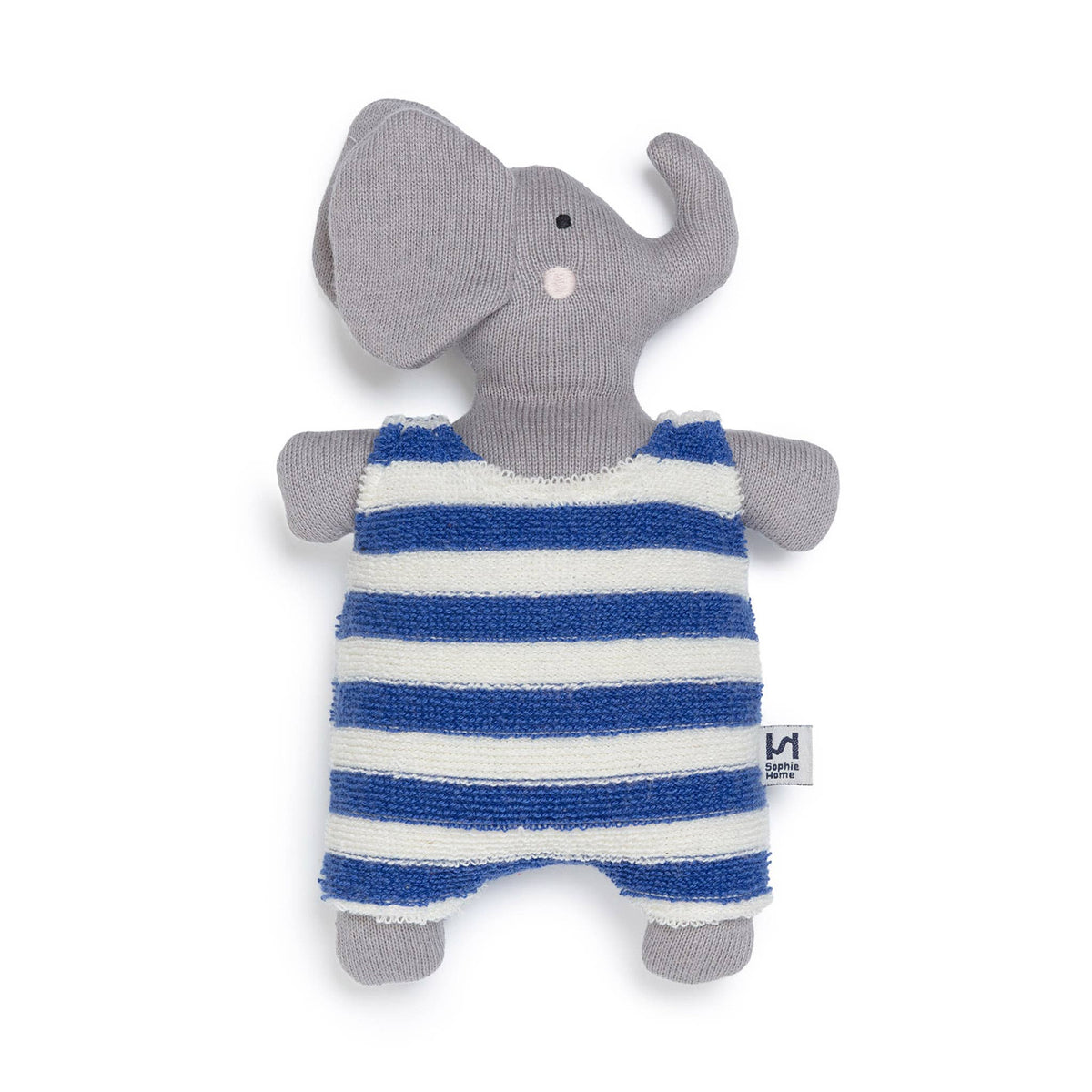 Full of Beans Soft Toy: Elephant Cobalt – Happydashery